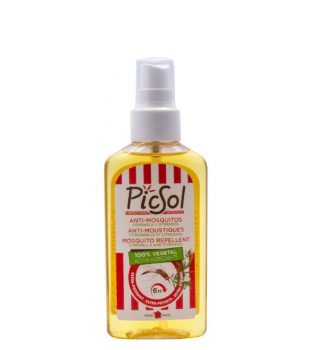 Picsol Antimosquitos citronela y citridiol (pack de 6 botes)